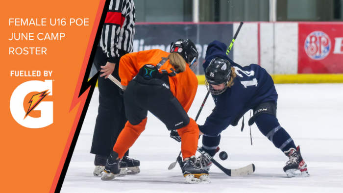2023 Female U16 POE June Development Camp Roster Announced