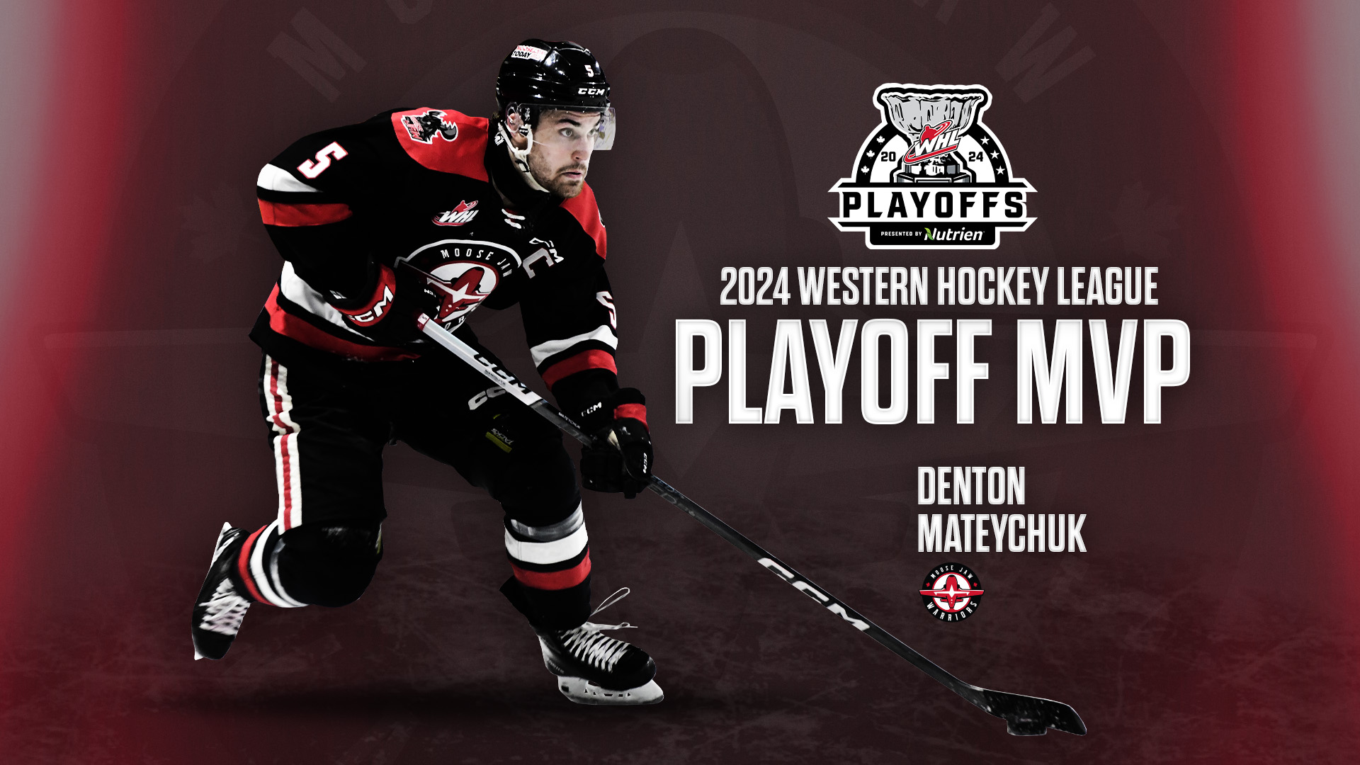 Dominion City’s Denton Mateychuk named 2024 WHL Playoffs MVP